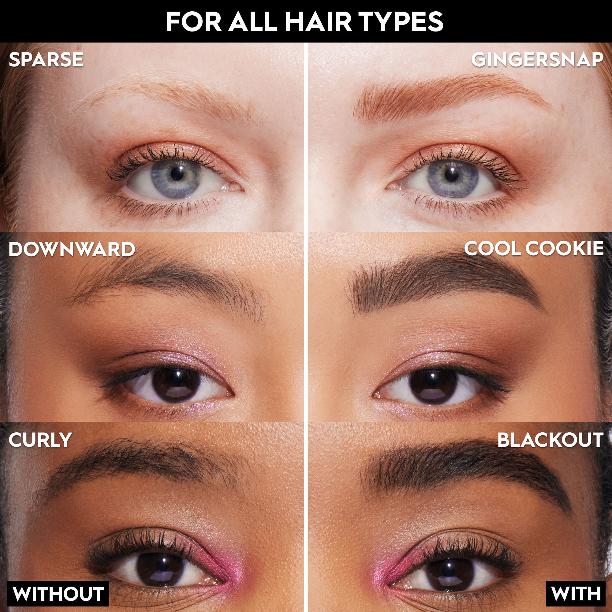 Big Bush Brow Volumizing Tinted Brow Gel - Long-Lasting Vegan Fiber ...