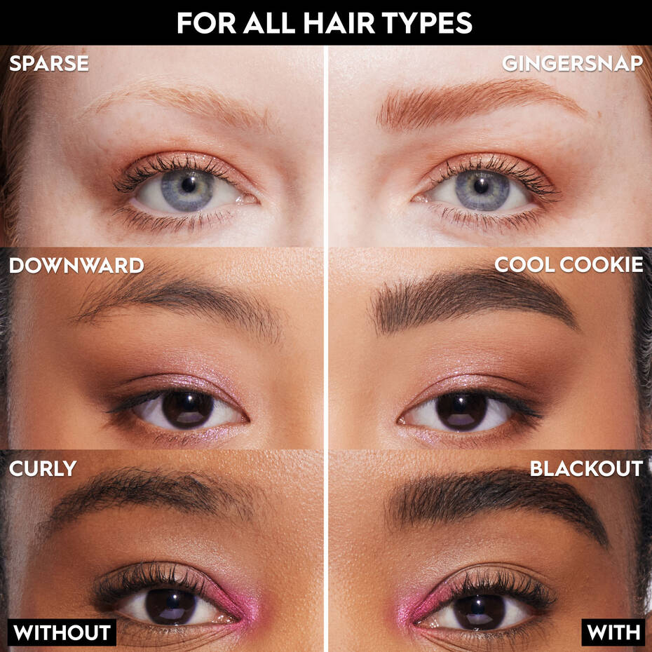 Big Bush Brow Volumizing Tinted Brow Gel - Long-Lasting Vegan Fiber ...